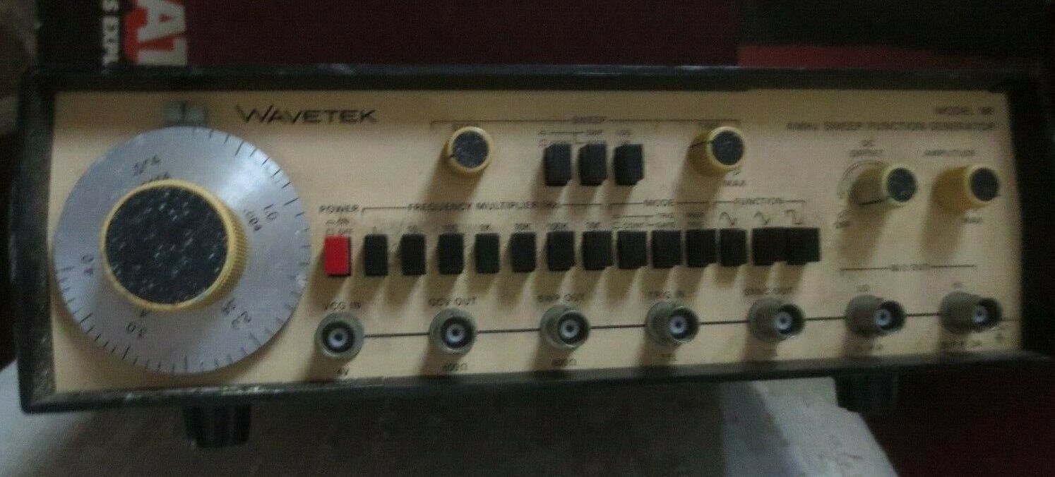 Wavetek Model 188 4 MHz Sweep Function Generator Powers On vintage ...