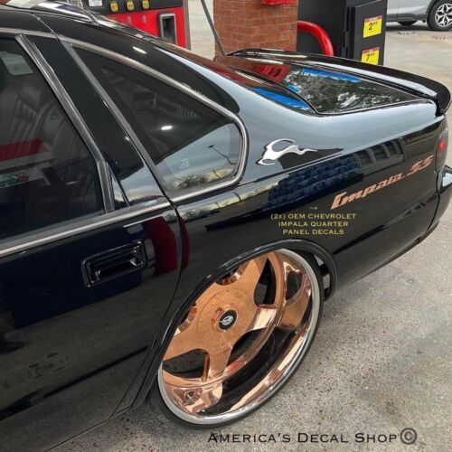 OEM Chevrolet Impala SS Quarter Panel Body Decals New Custom 2PC Set ...