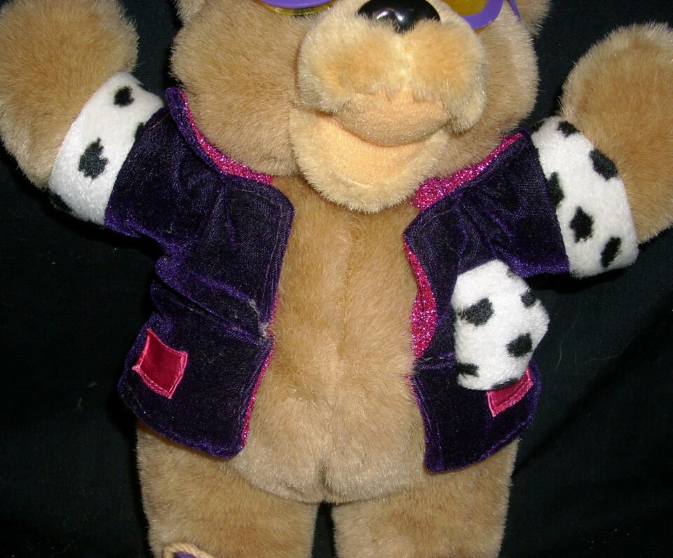 10" VINTAGE 1990 TEDDY GRAHAMS BROWN TEDDY BEAR NABISCO STUFFED ANIMAL ...