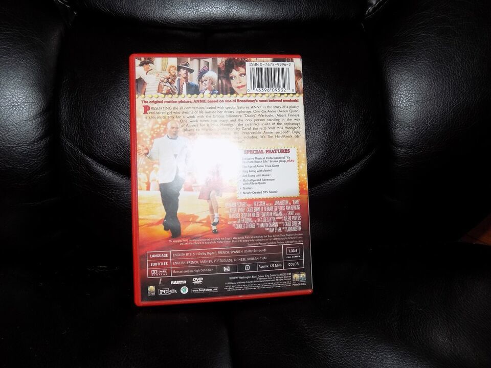 Annie (DVD, 2004, Special Anniversary Edition) EUC - DVDs & Blu-ray Discs