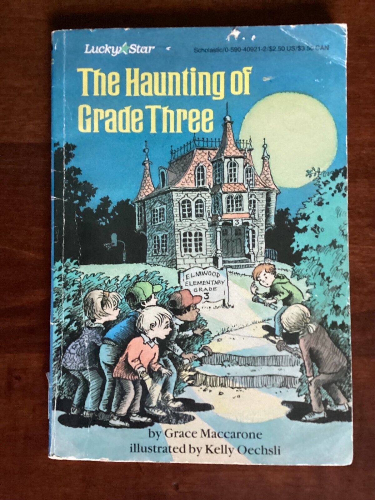 THE HAUNTING OF GRADE THREE - Grace Maccarone - SCHOOL MOVES INTO ...