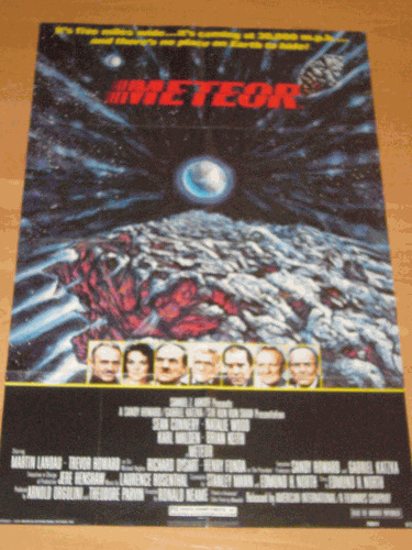METEOR VINTAGE ORIGINAL POSTER 1979 - Posters