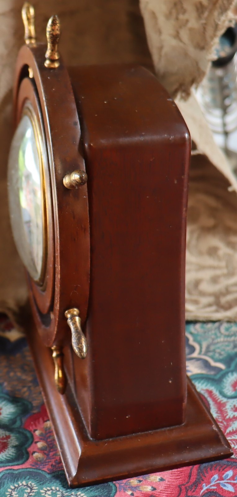 Vintage Seth Thomas 8 day ship's wheel and similar items