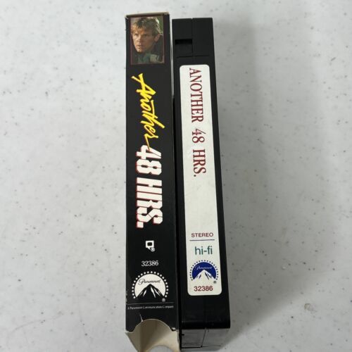 Another 48 Hrs. (VHS, 1990) Eddie Murphy Nick Nolte Hours VCR Video ...