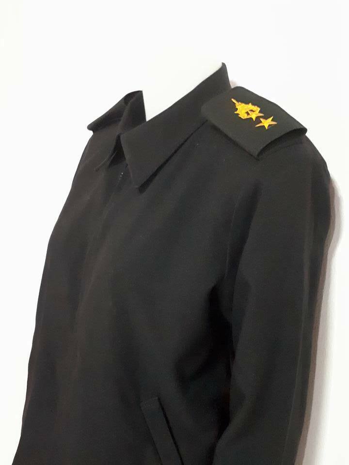 Jacket Green OD Lieutenant Colonel, Lt.Col. Rank Royal Thai Army ...