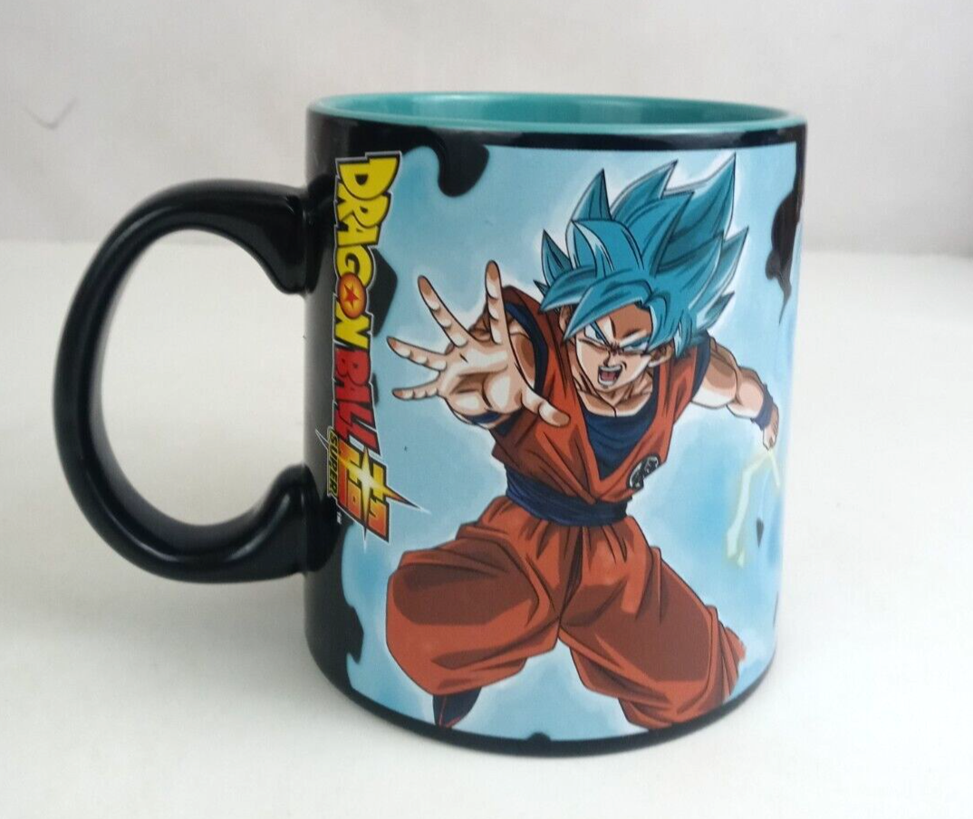 Toei Dragonball Z Super Saiyan Anime Ceramic 4.5" Coffee Cup Mug - Cups ...