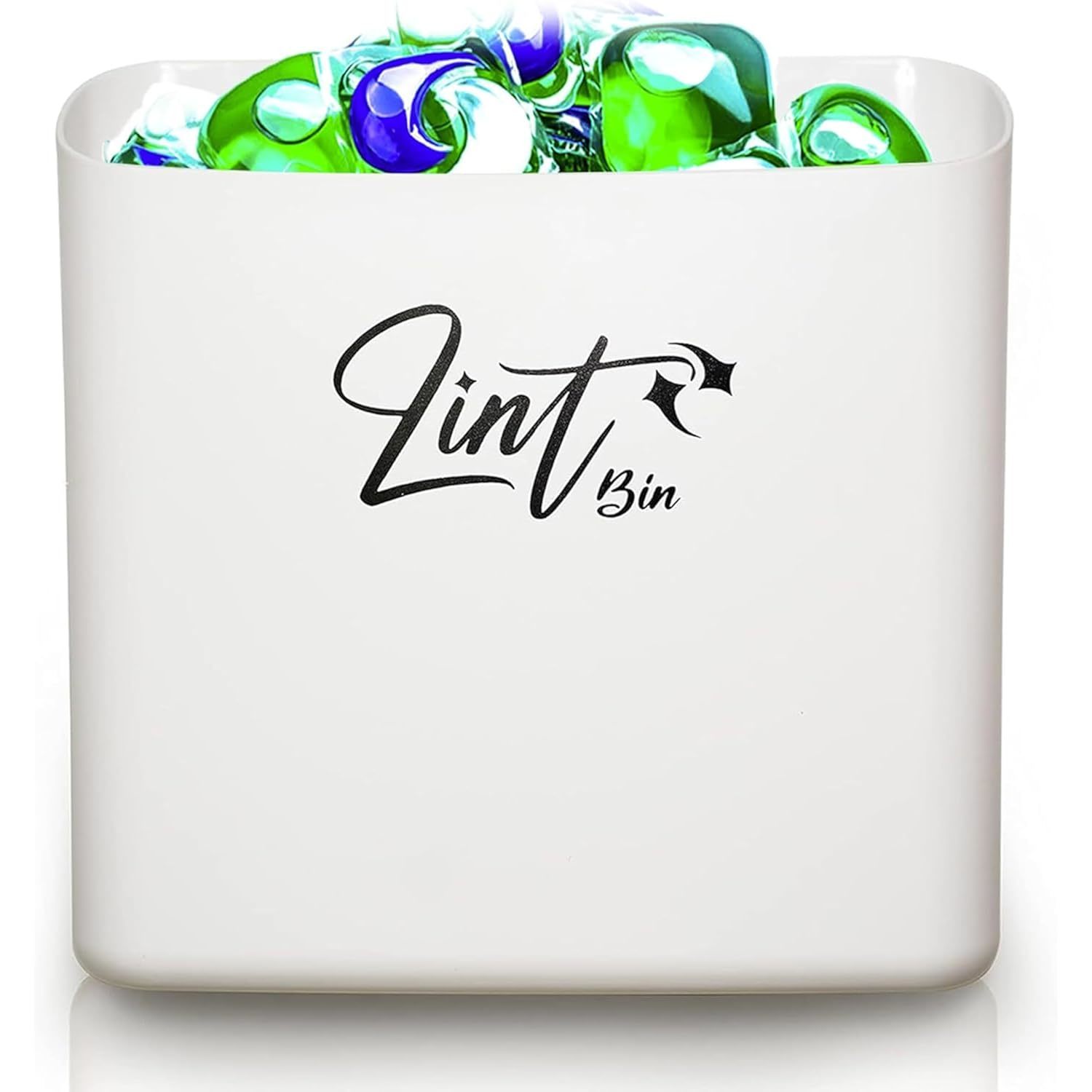 Magnetic Lint Bin For Laundry Room Organization & Storage Attach The ...