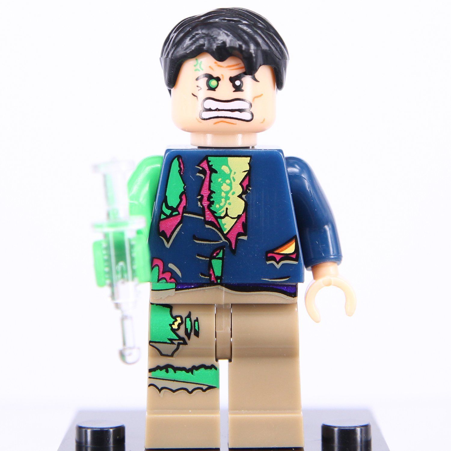 Building Bruce Banner Hulk Marvel Comic Version Minifigure Custom ...