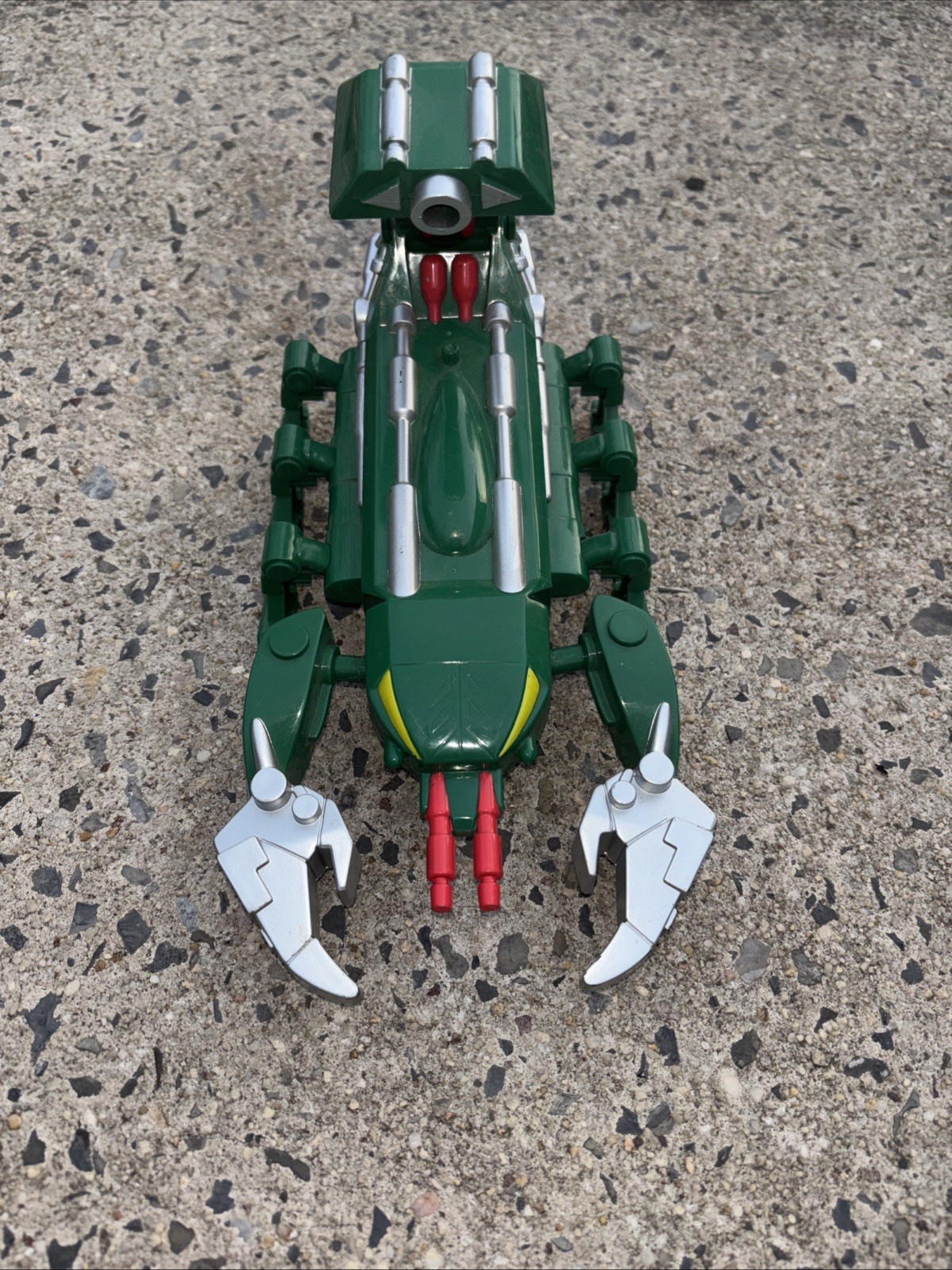 VTG Marvel Spider-Man Animated Scorpion Spider Slayer Vehicle Green Toy ...