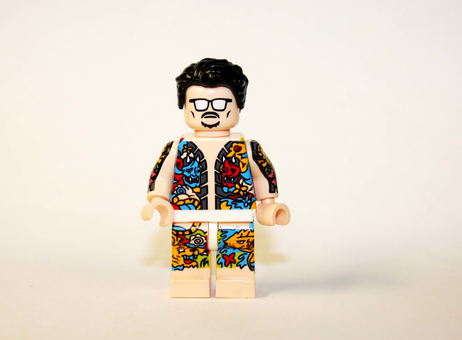 NWTOYS Man with full body of tattoos tattoo Custom Minifigure From US ...