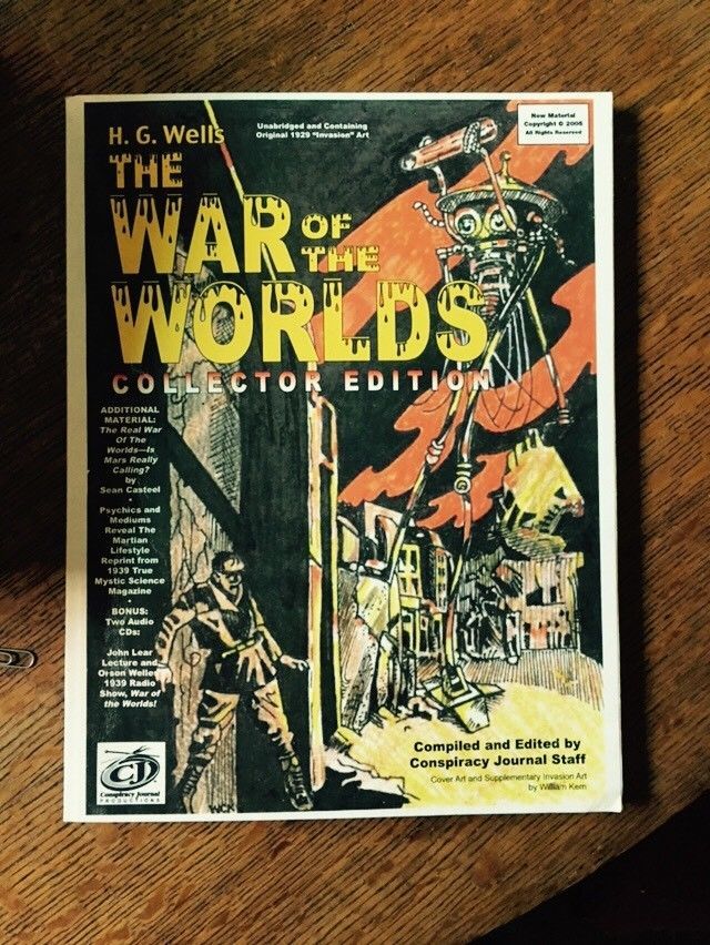 The War of the Worlds Collector’s Edition by H. G. Wells signed / discs ...