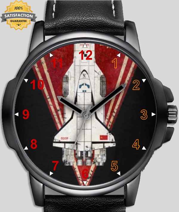 Shuttle On Launch Retro Art Style Unique Wrist Watch FAST UK - Watches ...