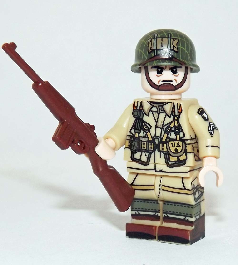 Gift Toy 101St Airborne Paratrooper D Day Ww2 Minifigure - LEGO (R ...