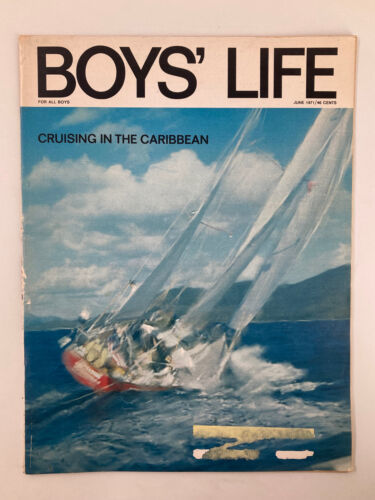 VTG Boys' Life Magazine June 1971 Cruising in the Caribbean & The Bible ...