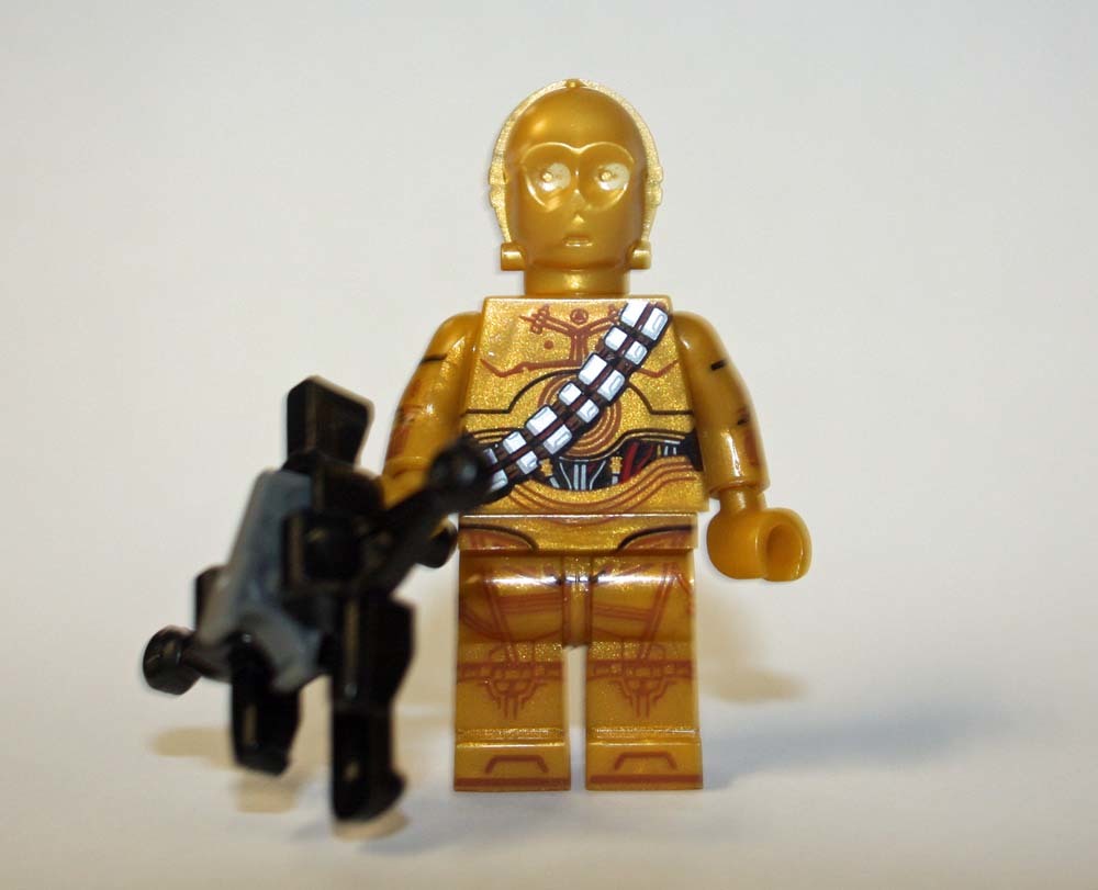 Minifigure C3Po Droid Rise Of Skywalker Star Wars - LEGO (R) Minifigures