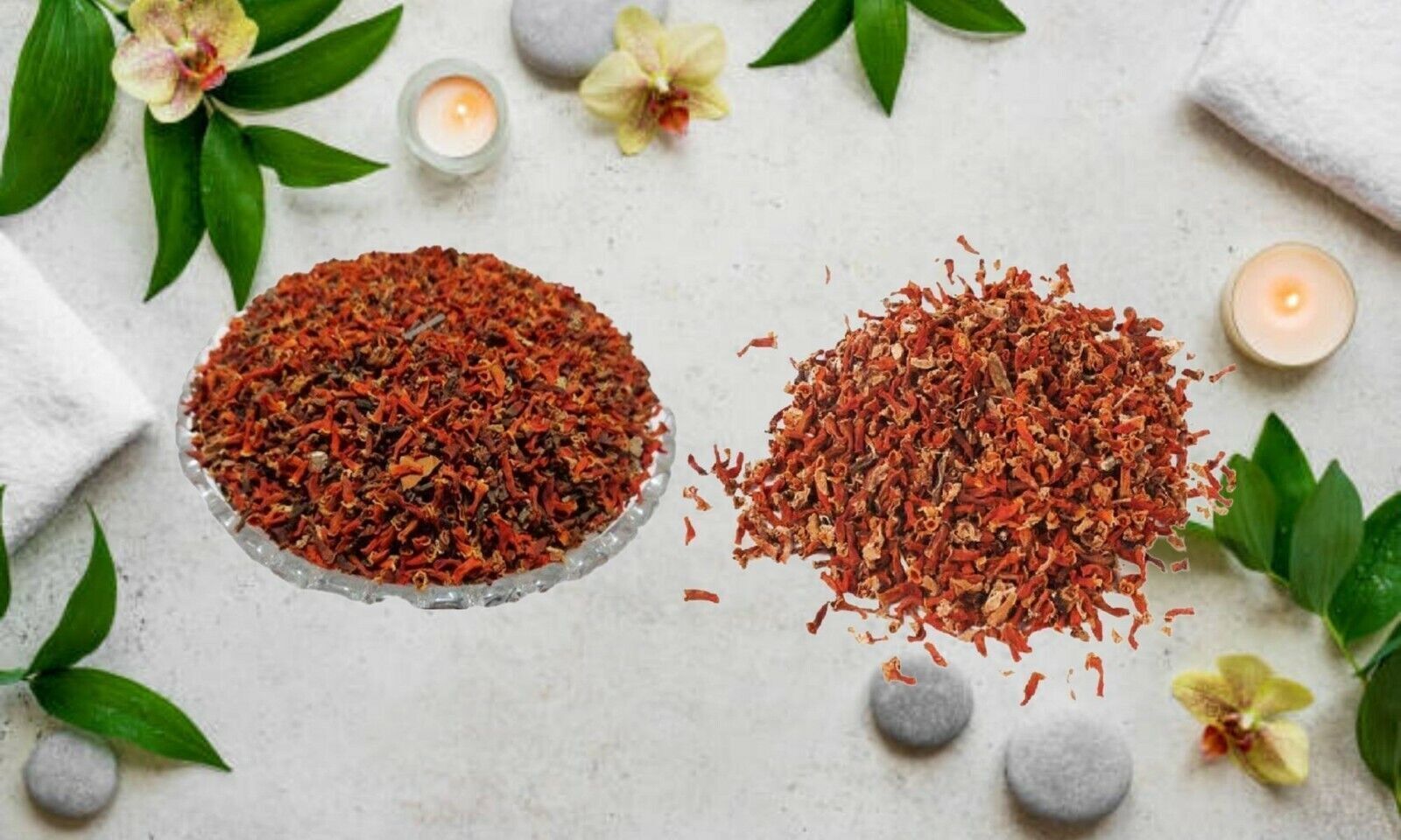 Nyctanthes Arbor-Harshringar Flower Dried - Paarijaat Phool-Parijat ...