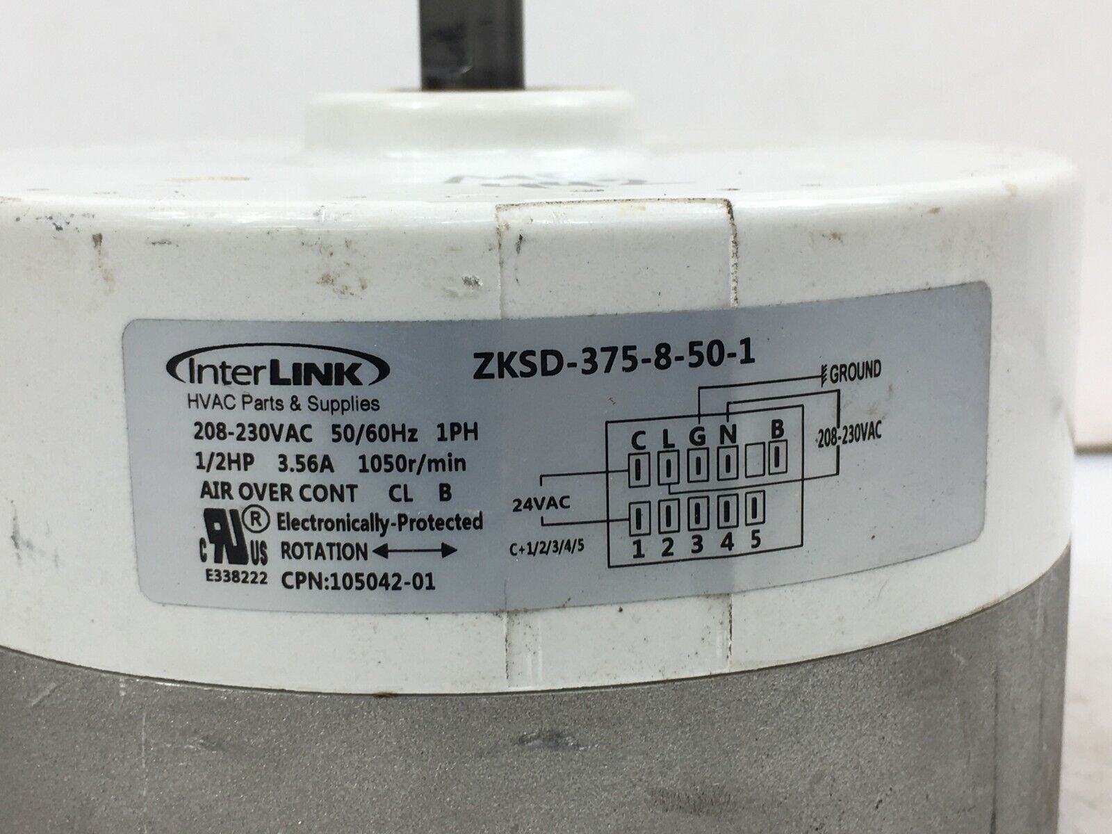 InterLink ZKSD-375-8-50-1 Motor ONLY (no and 50 similar items