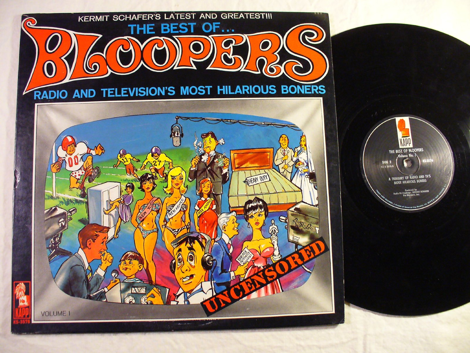 the Best of Bloopers, Radio & Television's Most Hilarious Boners, vol 1 ...