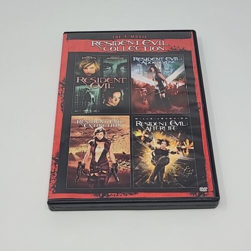 The 4-Movie Resident Evil Collection (Resident Evil/Resident Evil:Apocalypse/Res - DVDs & Blu ...
