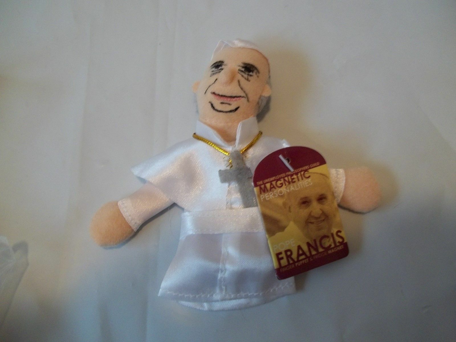 Finger Puppet Magnetic Pope Francis Unemployed Philosophers - Action ...
