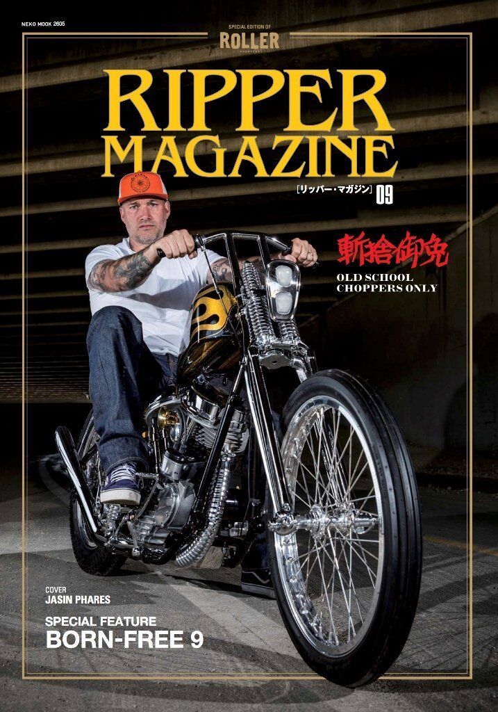 RIPPER MAGAZINE vol.9 Old School Chopper Bike magazine / from Japan ...