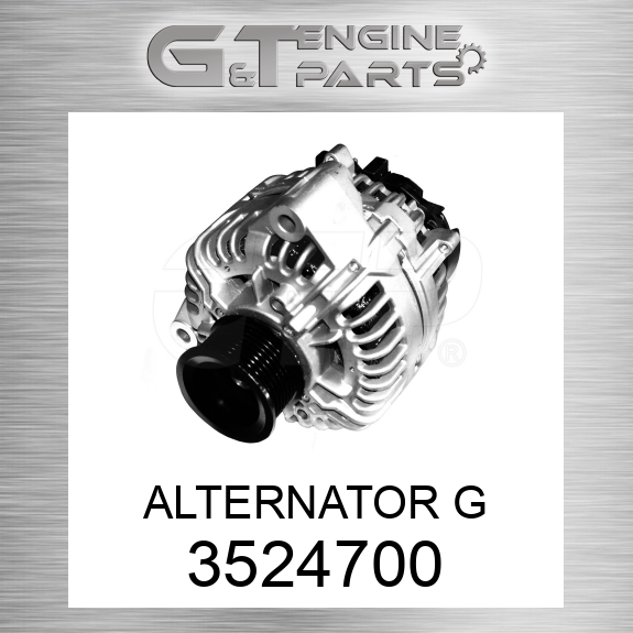 3524700 ALTERNATOR G fits CATERPILLAR (NEW AFTERMARKET) - Other Heavy ...