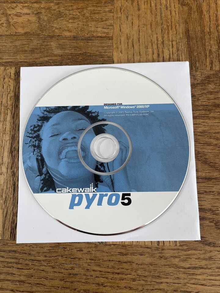 Cakewalk Pyro 5 PC Software - Other Computer Software