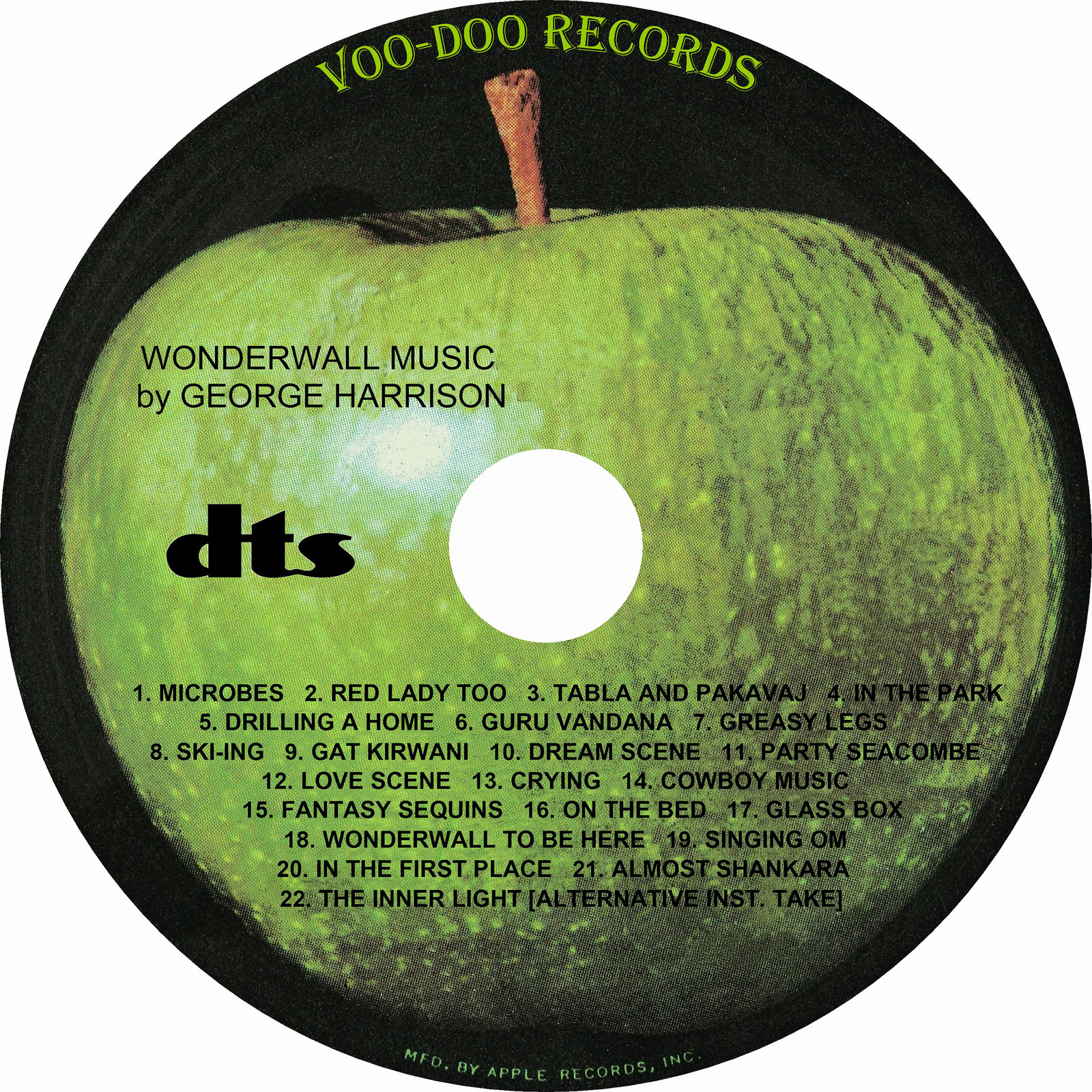 George Harrison - Wonderwall Music [DTS-CD] 1968 Soundtrack Psych Rock ...