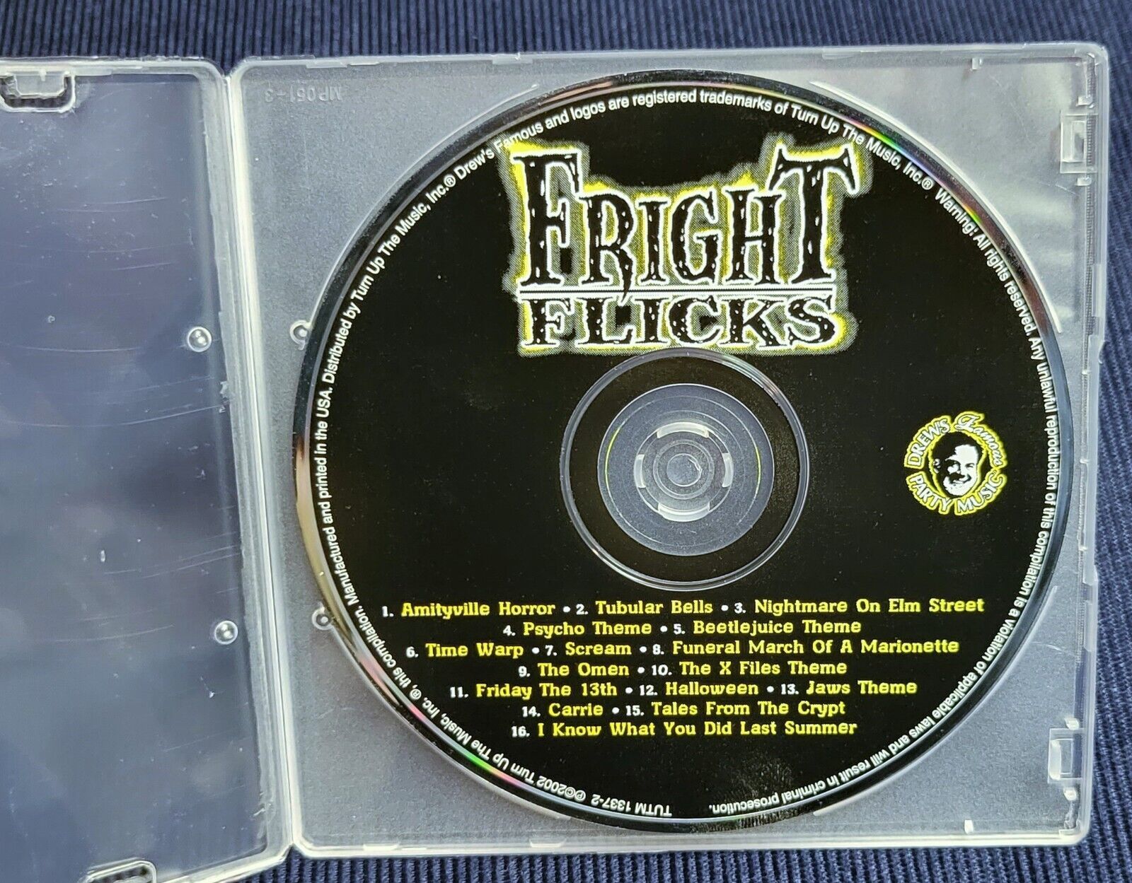 Drew's Famous Fright Flicks by Drew's Famous (CD, Jul-2002, Turn Up the ...