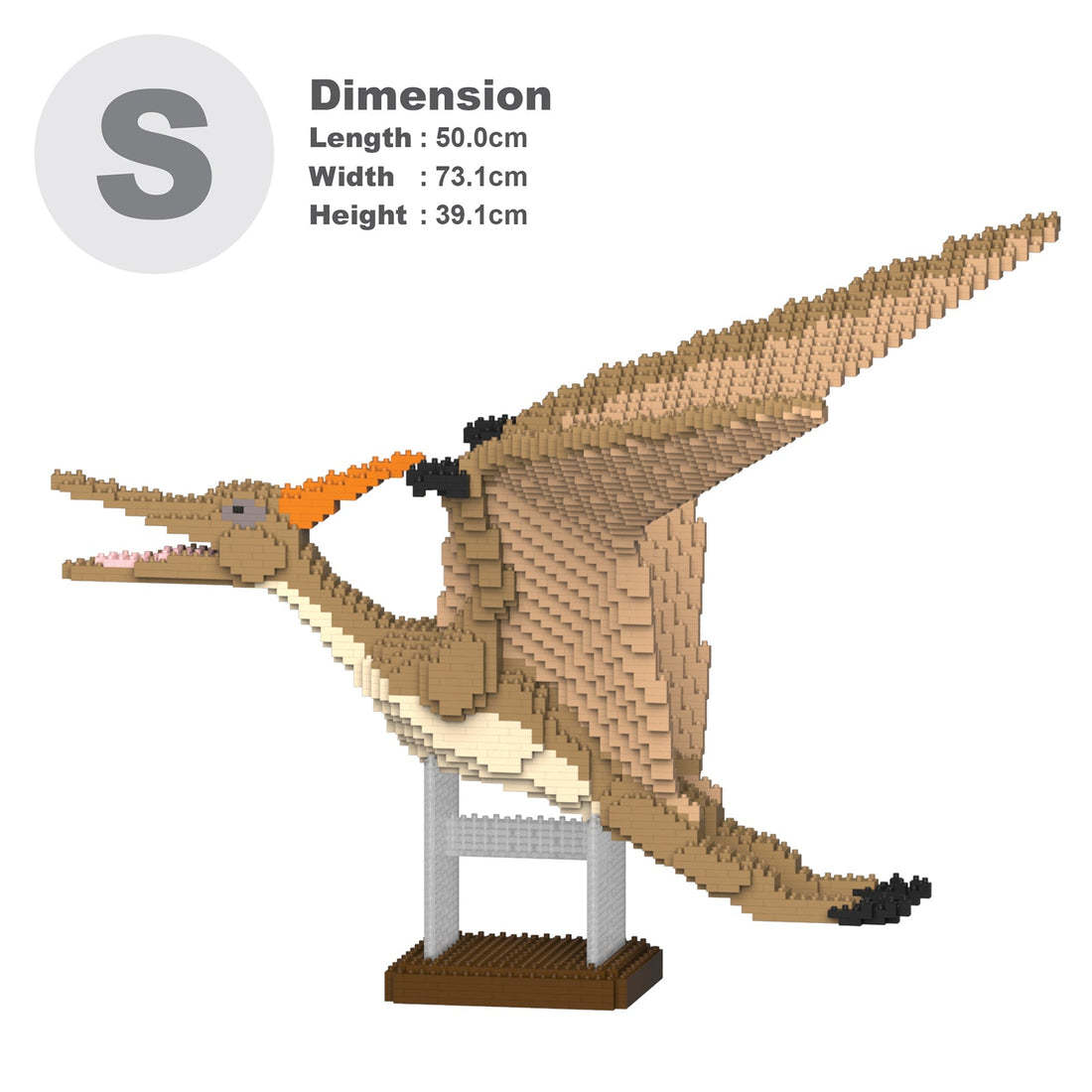 Dinosaur Pterodactyl Sculptures (JEKCA Lego and 50 similar items