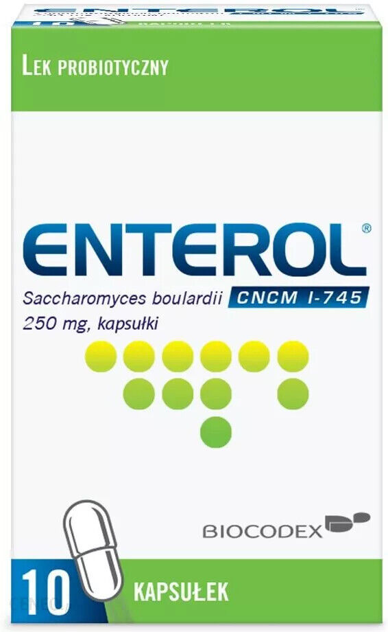 Enterol 250 mg 10 caps - Dietary Supplements