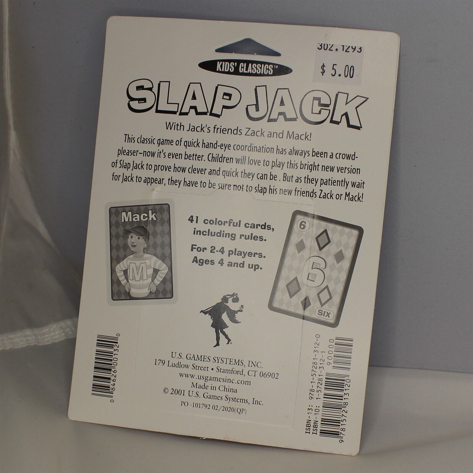 Slap Jack Card Game - Kids Game - Family Game - Card Games-Contemporary