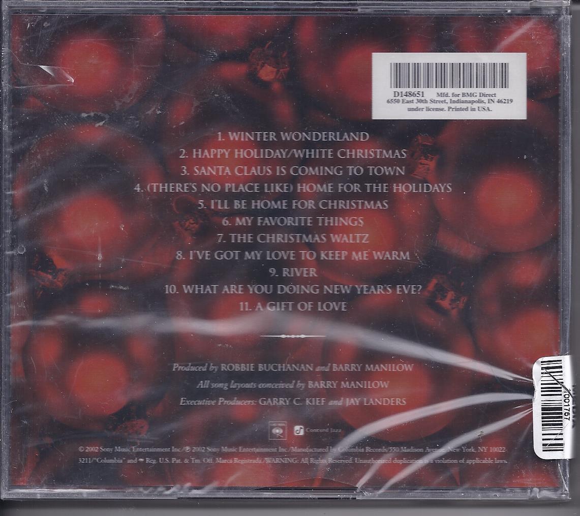 Barry Manilow: a CHRISTMAS GIFT OF LOVE CD , Sealed - CDs