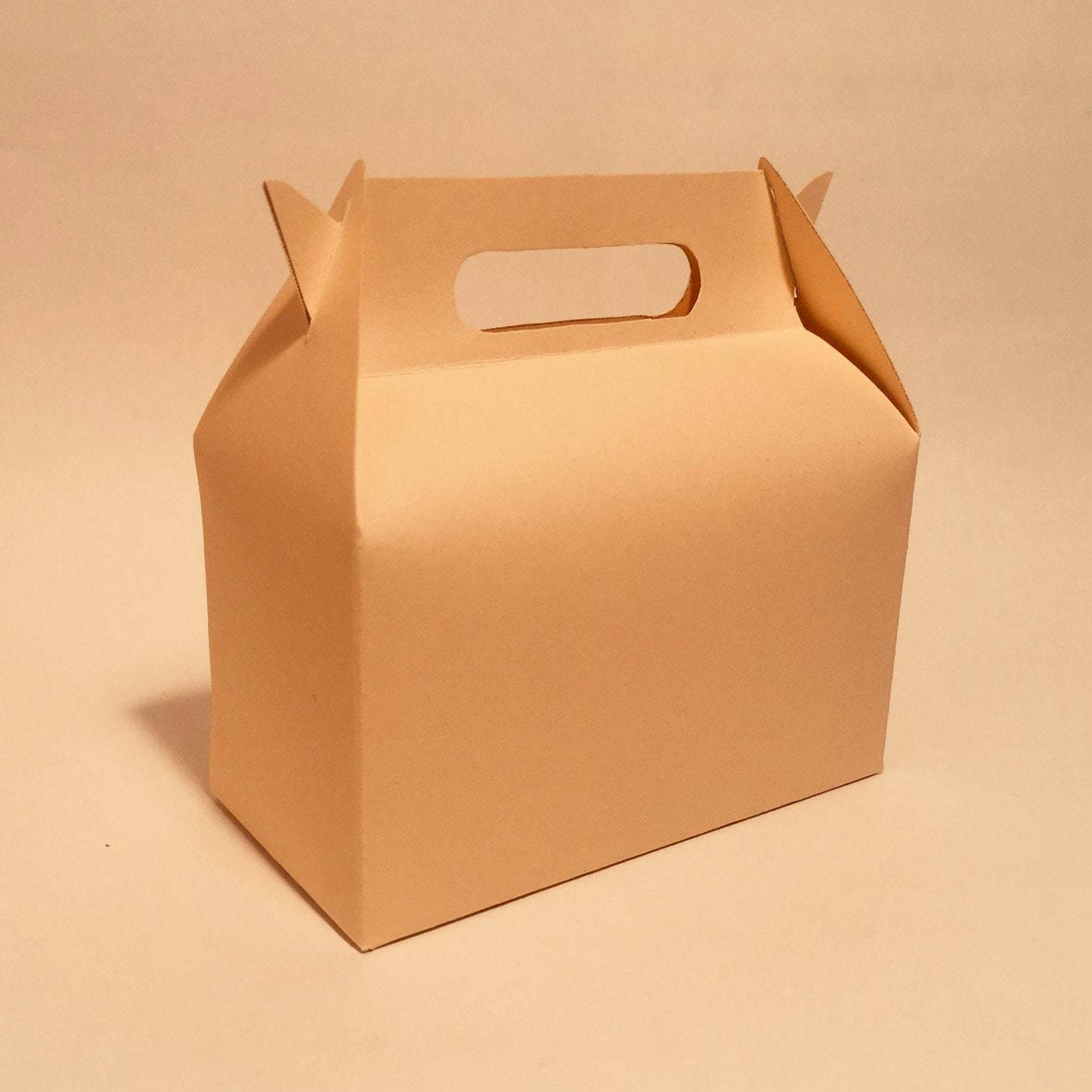 Gable box template, gable gift box, gift box and similar items