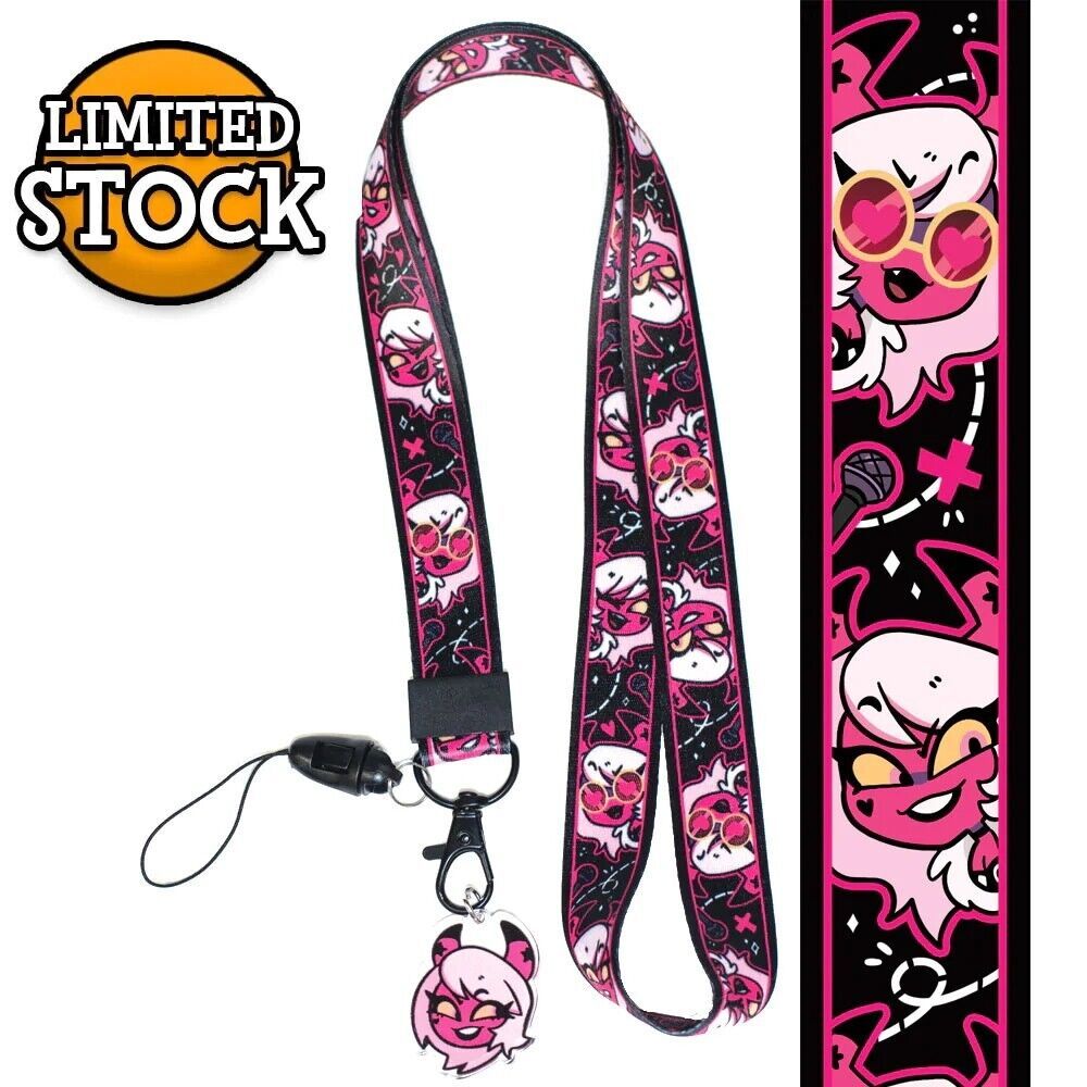 Helluva Boss Verosika Mayday Limited Edition Lanyard + Charm Official ...