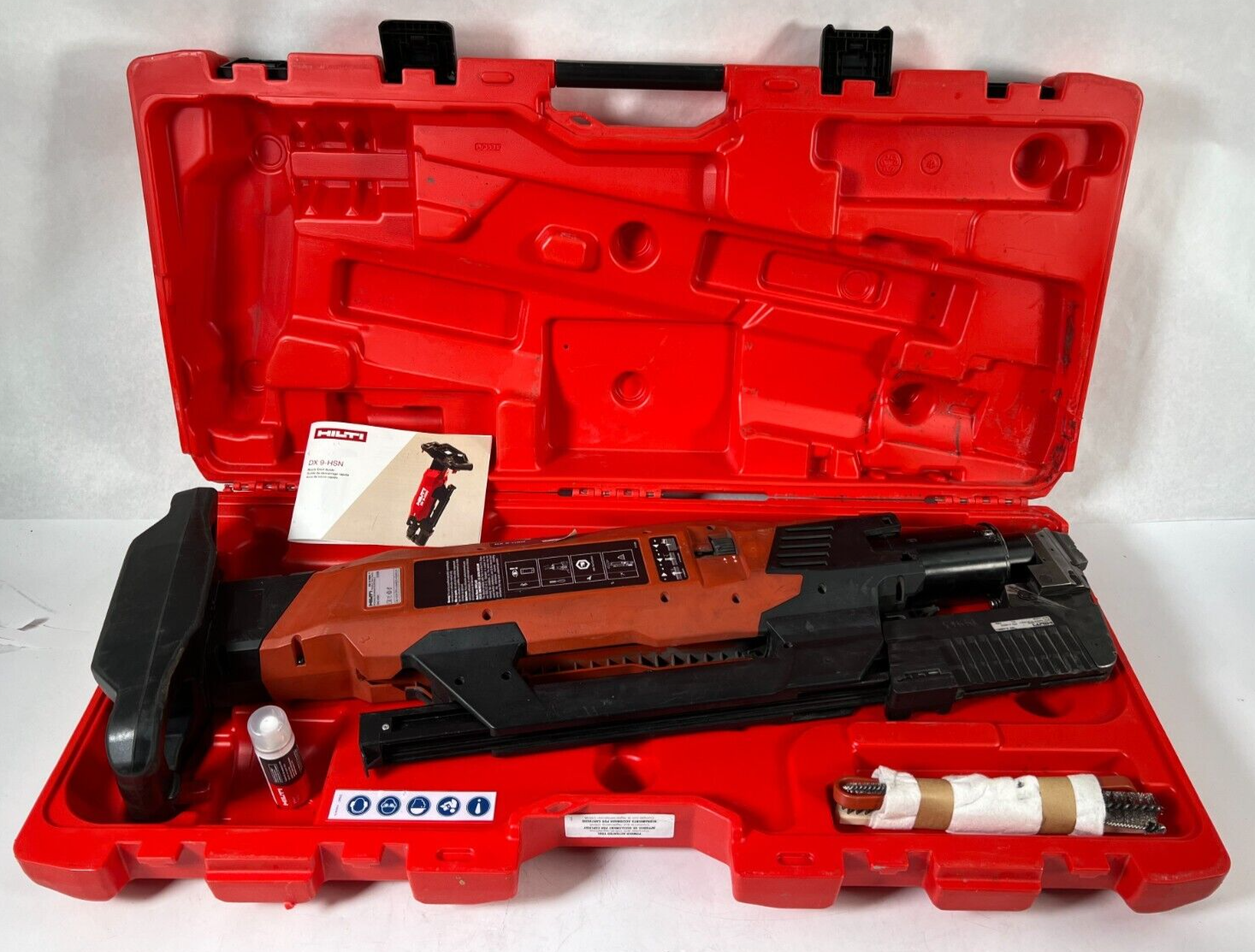 Hilti DX 9-HSN Powered Actuated Decking Tool w/ Case - Powder Actuated ...