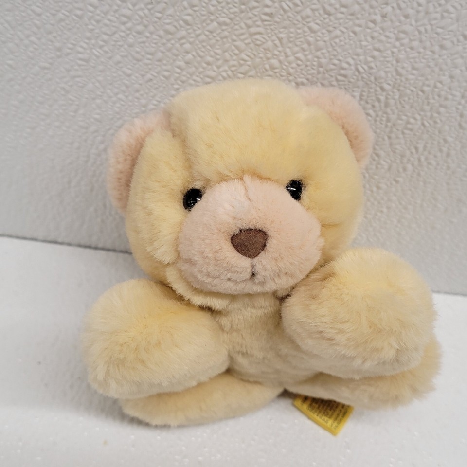 Vintage 1987 24k Polar Puff Mini Puffs Tan Bear 7" Plush #4094 - Other
