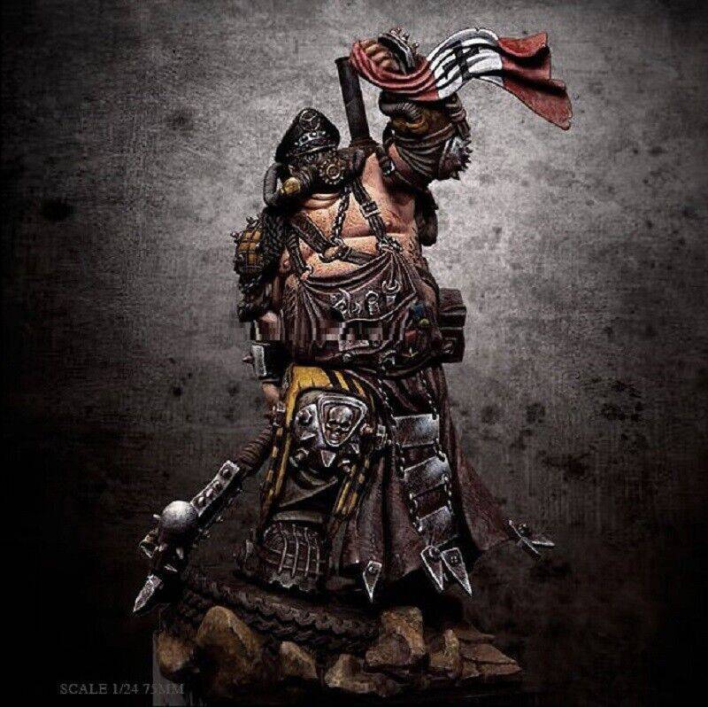 1/24 Resin Steampunk Model Kit German Executioner Wolfenstein MadMax ...