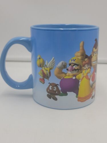 Super Mario Cast Nintendo Mug Luigi Peach Yoshi Bowser Daisy Toad Wario ...