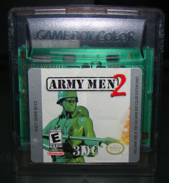 Nintendo GAMEBOY COLOR - 3D0 - ARMY MEN 2 (Game Only) - Video Games