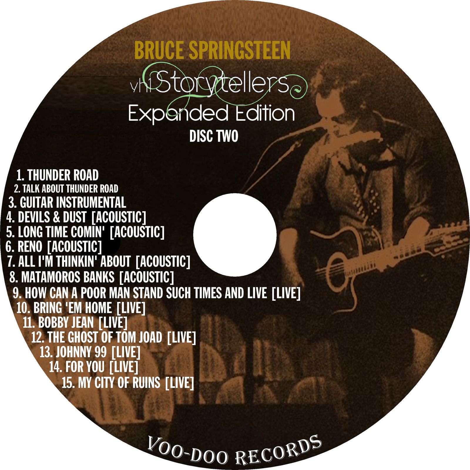 Bruce Springsteen VH1 Storytellers Expanded Edition 2-CD Devils & Dust ...