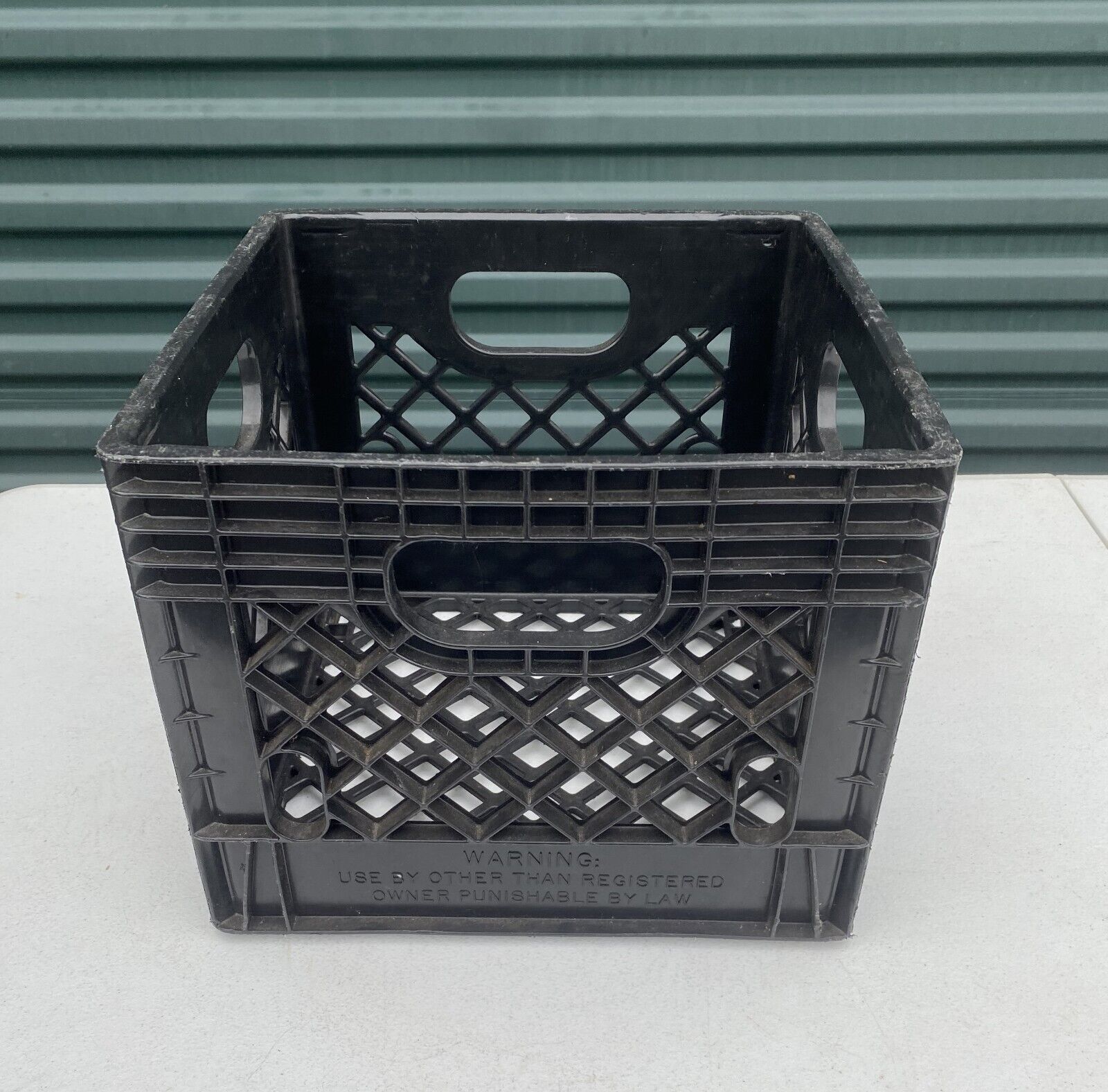 Vtg. Milk Crate Dean Foods Quality Heavy Duty Crate 13" X 13" x11 ...