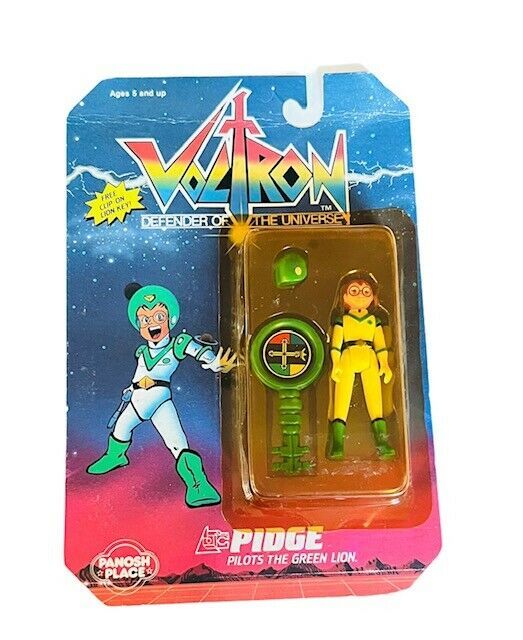 Voltron Action Figure Pidge Green Lion Pilot MOC 1984 Panosh Place ...