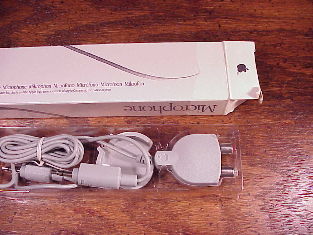 Apple Macintosh Microphone, dated 1990, made and 50 similar items