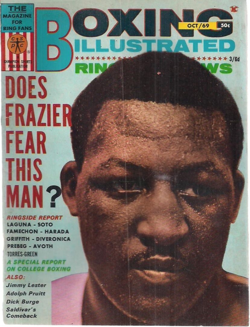 BOXING ILLUSTRATED RINGSIDE NEWS Magazine October 1969 - Magazines