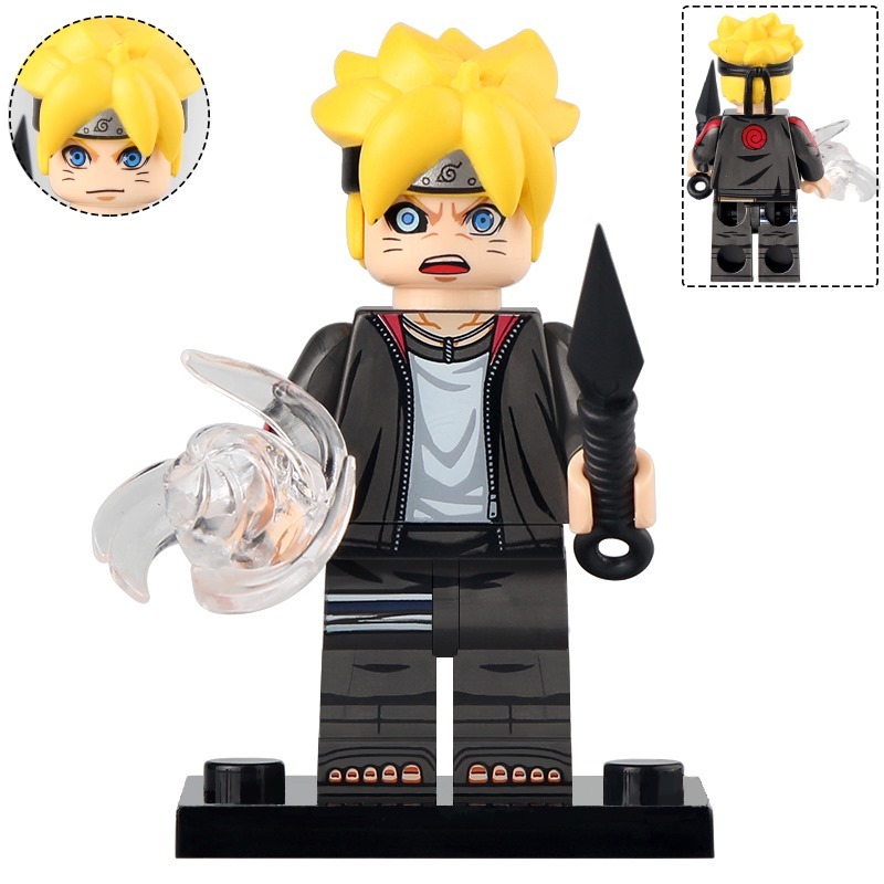 Naruto Next Generations Boruto Uzumaki Minifigures Accessories Building ...