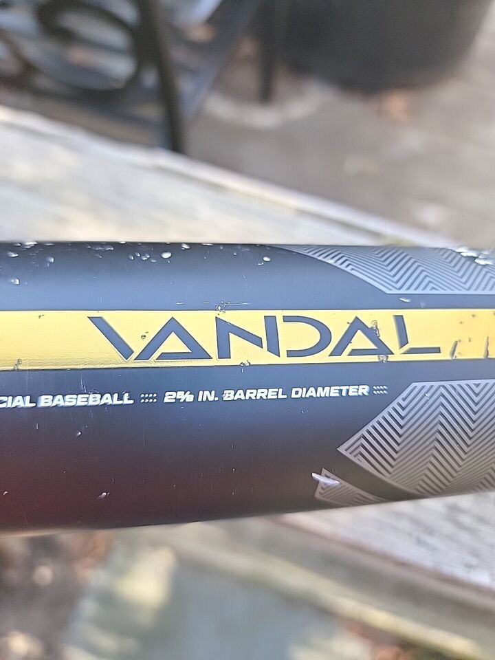 Victus Vandal -5 30 in 25 oz 2 5/8 1PC Alloy USSSA Baseball Bat VSBVY5 ...