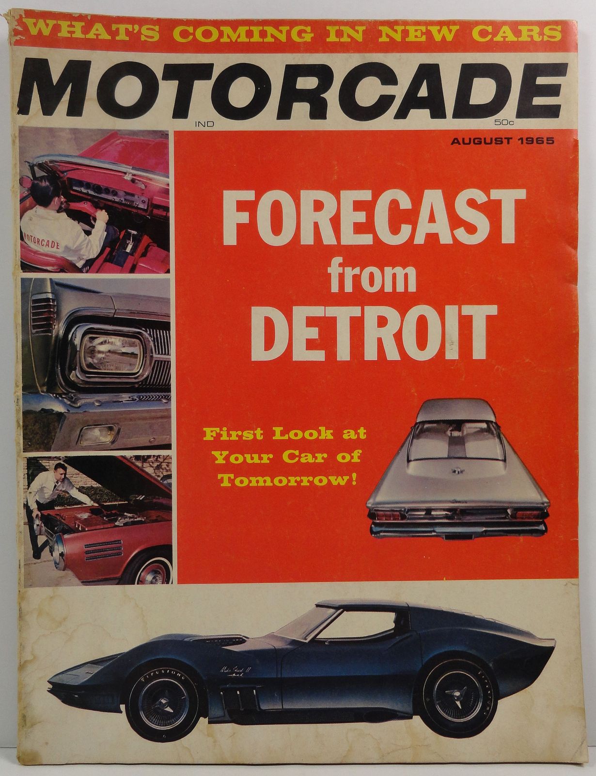 Motorcade Magazine August 1965 Forecast from Detroit - Magazines