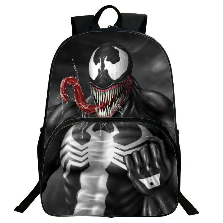 Marvel Venom 3D Printed Backpack Unisex Students School Bag Travel Bag ...