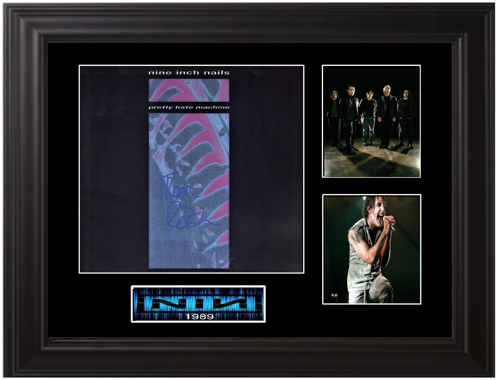 Nine Inch Nails Autographed LP - Music